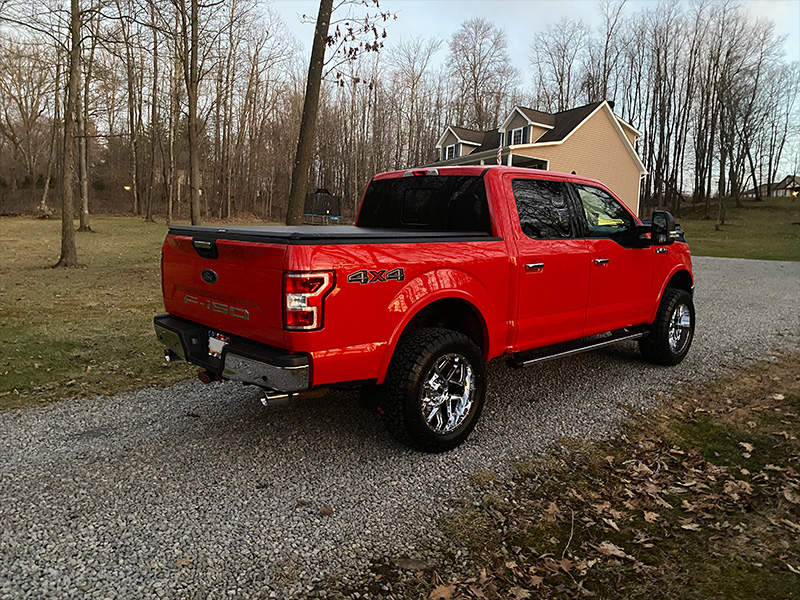 2020 Ford F-150 - 20x10 Vision Wheels 305/55R20 AMP Tires