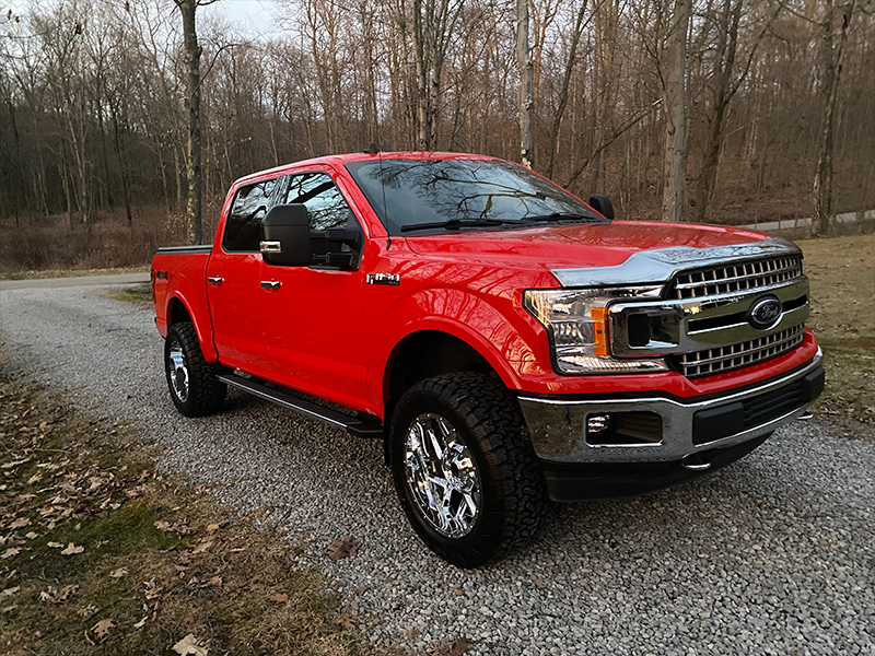2020 Ford F-150 - 20x10 Vision Wheels 305/55R20 AMP Tires