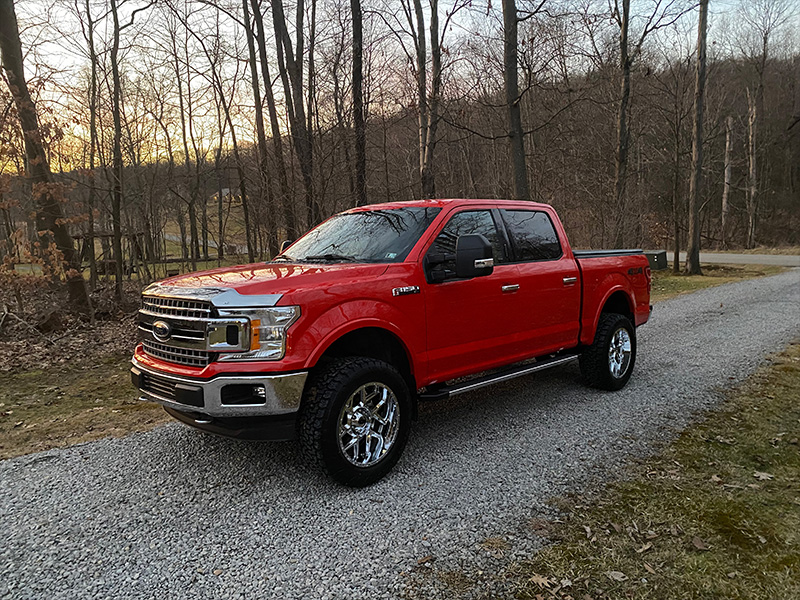 2020 Ford F-150 - 20x10 Vision Wheels 305/55R20 AMP Tires