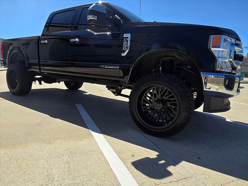 2020 Ford F-250 Super Duty - 22x12 TIS Offroad Wheels LT35x12.50R22 ...