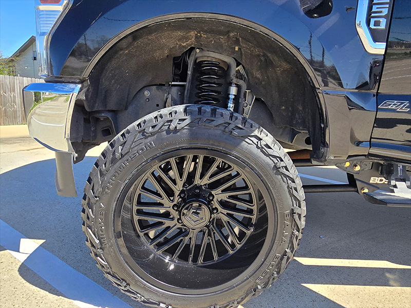 2020 Ford F-250 Super Duty - 22x12 TIS Offroad Wheels LT35x12.50R22 ...