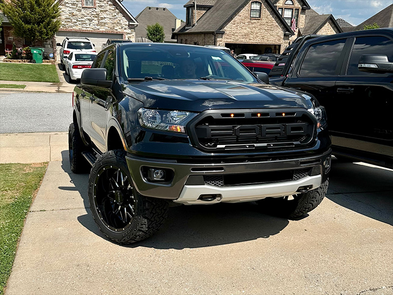 2020 Ford Ranger - 20x10 Massiv Off-Road Wheels LT285/50R20 Venom Power ...