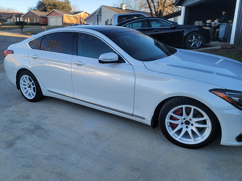 2020 Genesis G80 - 18x8.5 Vors Wheels
