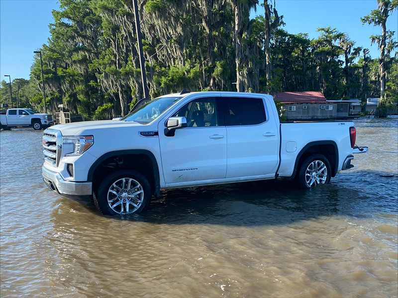 2020 GMC Sierra 1500 - 24x12 Vision Offroad Wheels LT35x12.50R24 Haida ...