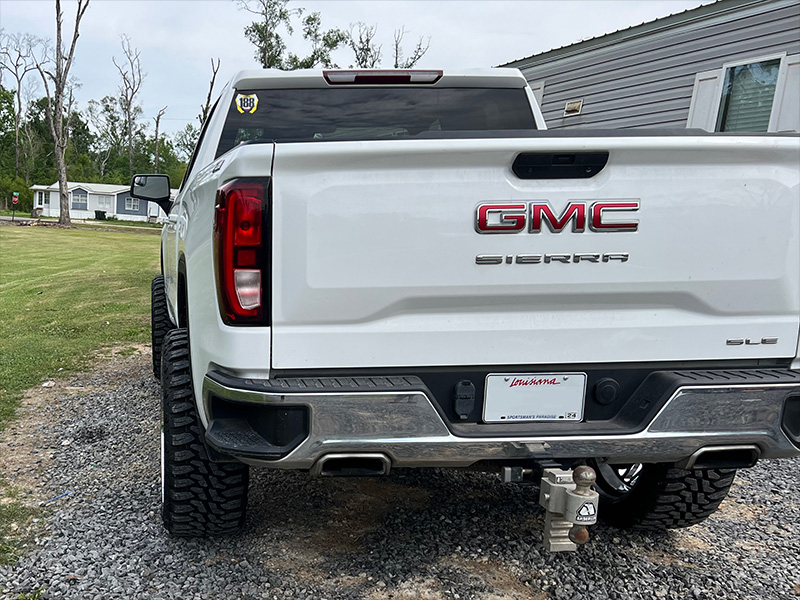 2020 GMC Sierra 1500 - 24x12 Vision Offroad Wheels LT35x12.50R24 Haida ...