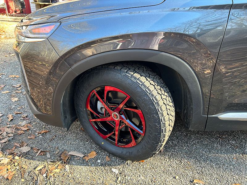 2020 Hyundai Santa Fe - 17x7.5 Revolution Racing Wheels 235/65R17 Toyo ...