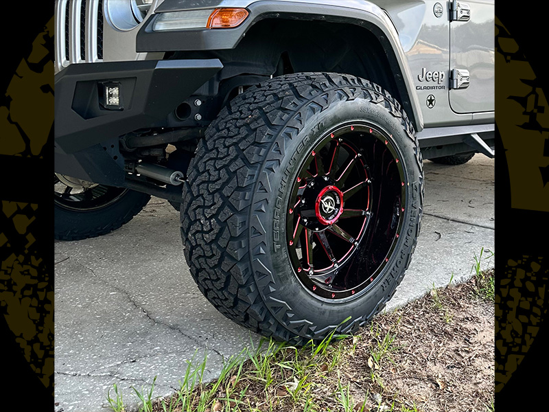 2020 Jeep Gladiator - 20x12 XF Offroad Wheels LT35x12.50R20 Venom Power ...