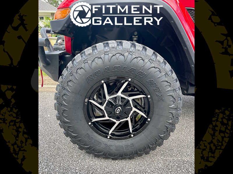 2020 Jeep Gladiator - 17x9 Vision Offroad Wheels 35x12.50R17 Nexen Tires