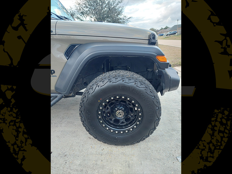 2020 Jeep Gladiator - 17x9 Scorpion Wheels LT35x10.50R17 Venom Power Tires