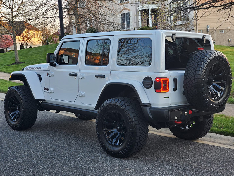 2020 Jeep Wrangler 20x10 Fuel Offroad Wheels 37x12 50R20 Nitto Tires