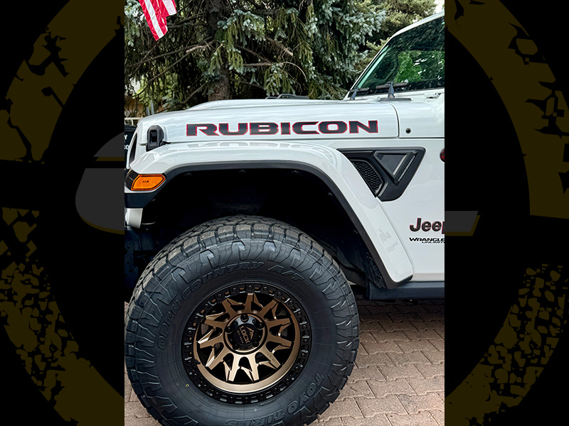 2020 Jeep Wrangler - 17x9 Lock Offroad Wheels LT35x12.50R17 Toyo Tires