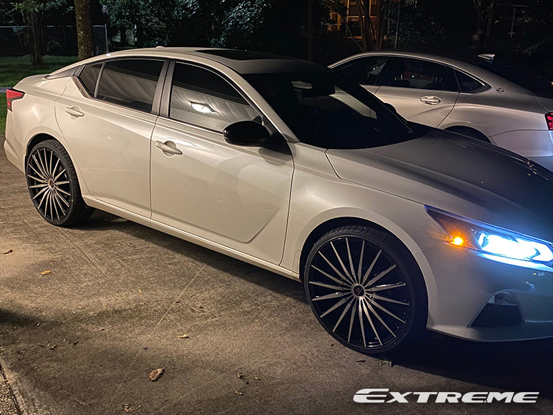 2020 Nissan Altima - 22x8.5 Cavallo Wheels 245/30R22 Ironman Tires