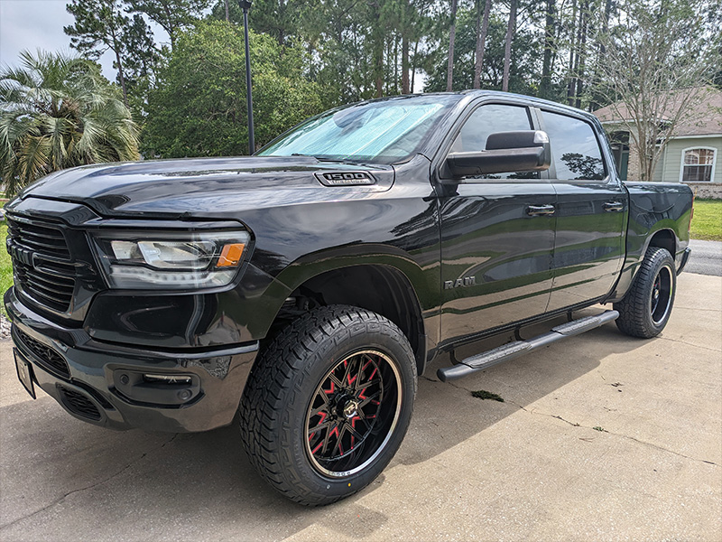 2020 Ram 1500 - 20x10 Rogue Truck Wheels 275/60R20 Ironman Tires