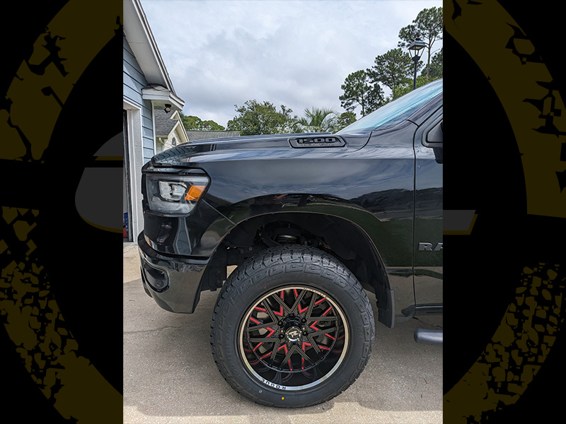 2020 Ram 1500 - 20x10 Rogue Truck Wheels 275/60R20 Ironman Tires