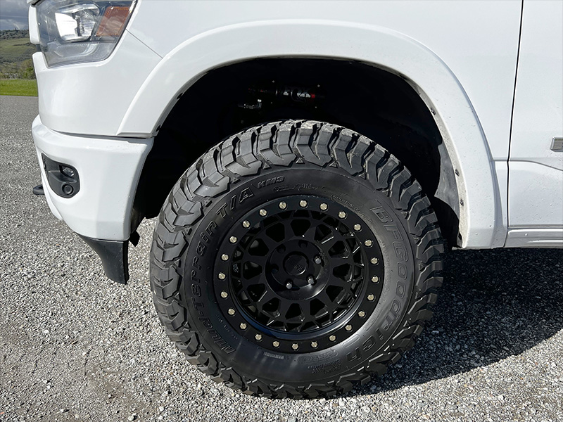 2020 Ram 1500 - 18x9.5 Black Rhino Wheels 35x12.50R18 BFGoodrich Tires