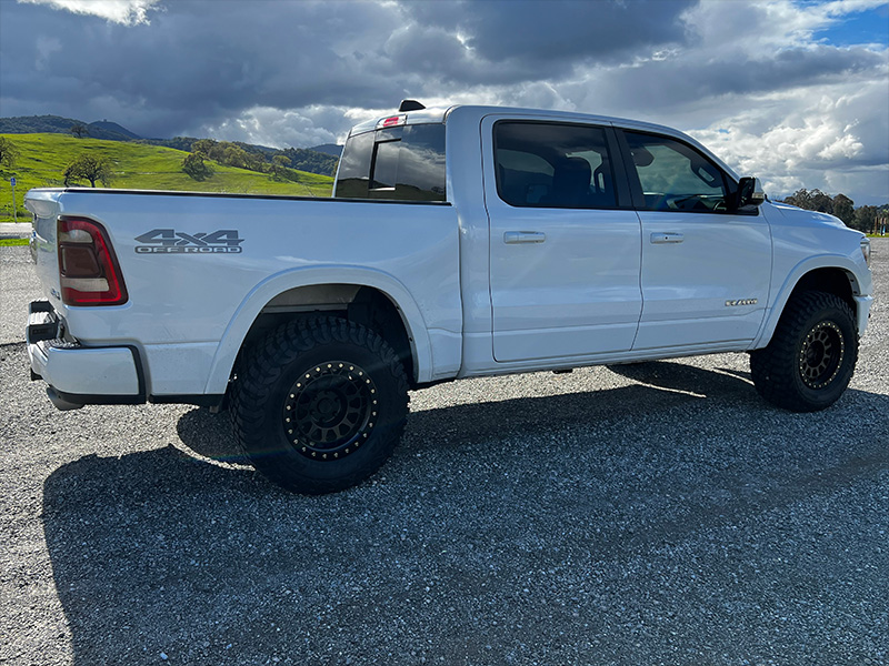 2020 Ram 1500 - 18x9.5 Black Rhino Wheels 35x12.50R18 BFGoodrich Tires