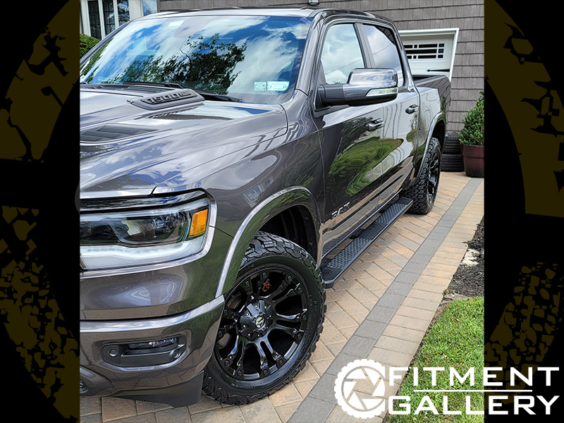 2020 Ram 1500 - 20x9 Fuel Offroad Wheels LT285/55R20 BFGoodrich Tires