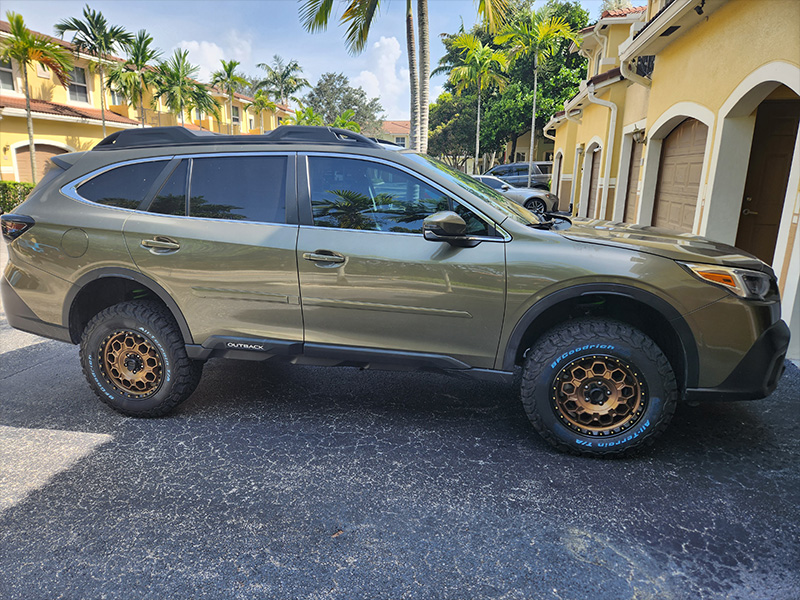 2020 Subaru Outback - 17x8 KMC Wheels LT245/65R17 BFGoodrich Tires