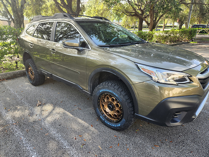 2020 Subaru Outback - 17x8 KMC Wheels LT245/65R17 BFGoodrich Tires