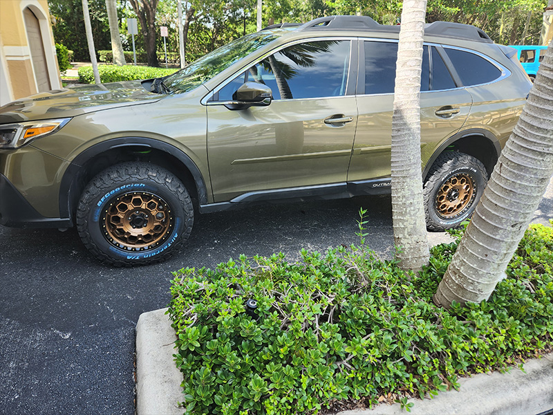 2020 Subaru Outback - 17x8 KMC Wheels LT245/65R17 BFGoodrich Tires