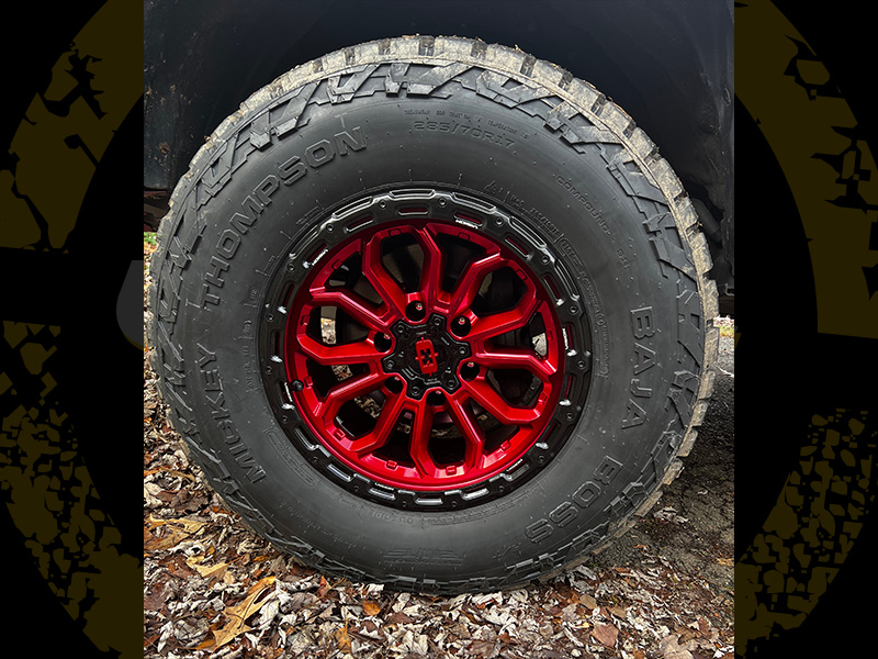 2020 Toyota Tacoma - 17x9 Vision Offroad Wheels 285/70R17 Mickey ...