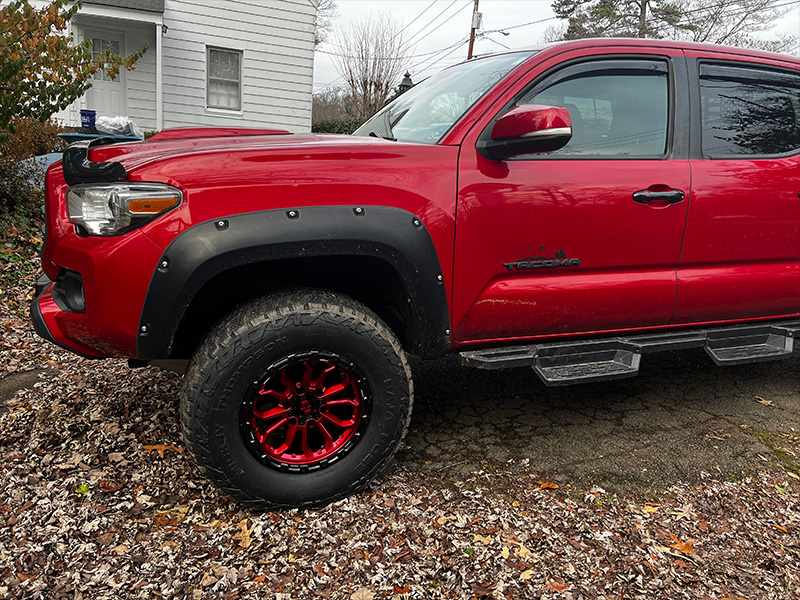 2020 Toyota Tacoma - 17x9 Vision Offroad Wheels 285/70R17 Mickey ...