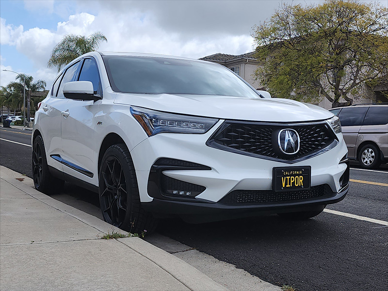 2021 Acura RDX - 20x9 Asanti Black Label Wheels 255/45R20 BFGoodrich Tires