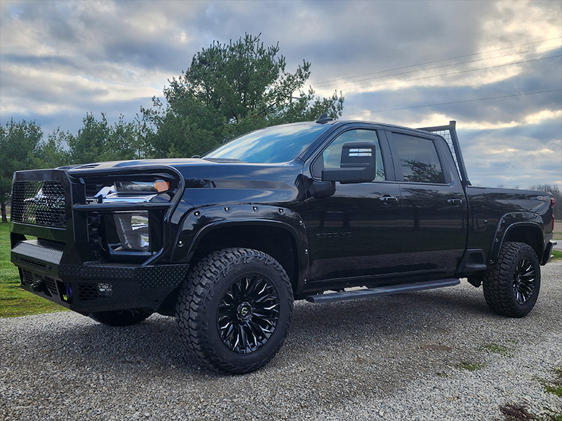 2021 Chevrolet Silverado 2500 HD - 20x10 Fuel Offroad Wheels LT35x12 ...