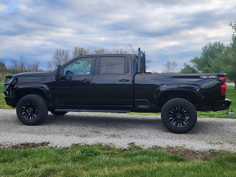 2021 Chevrolet Silverado 2500 HD - 20x10 Fuel Offroad Wheels LT35x12 ...
