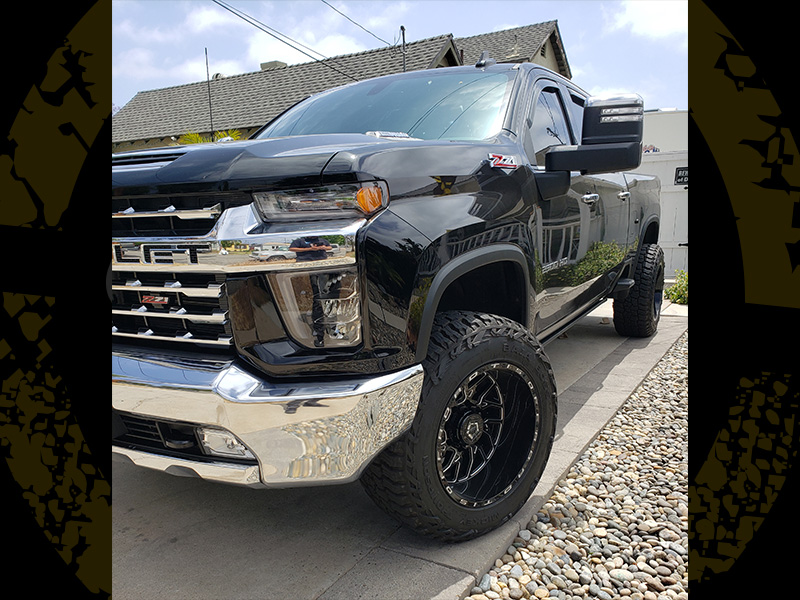 2021 Chevrolet Silverado 2500 HD - 20x12 TIS Offroad Wheels LT35x12 ...
