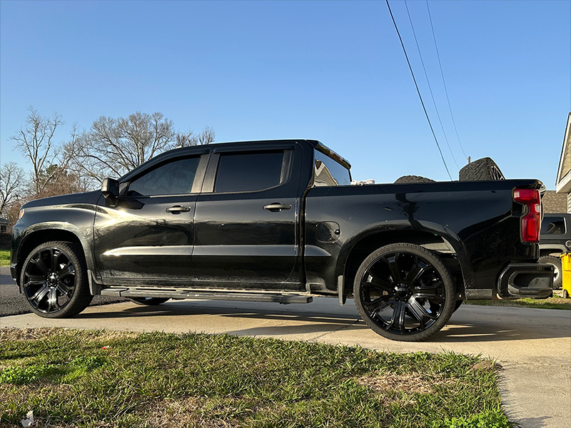 2021 Chevrolet Silverado 1500 - 26x10 OE Revolution Wheels 295/30R26 ...