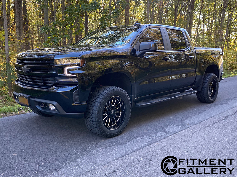 2021 Chevrolet Silverado 1500 - 20x10 Axe Off-Road Wheels LT33x12.50R20 ...