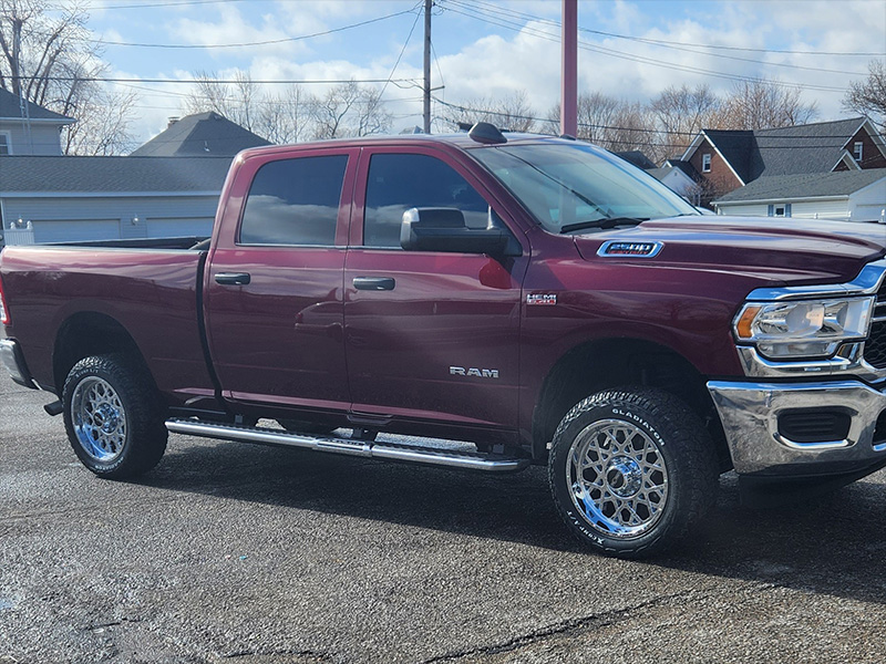 2021 Ram 2500 - 20x9 Vision Offroad Wheels P275/55R20 Gladiator Tires