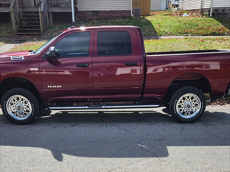 2021 Ram 2500 - 20x9 Vision Offroad Wheels P275/55R20 Gladiator Tires