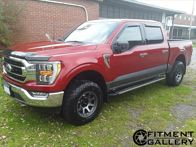 2021 Ford F-150 - 17x9 Vision Offroad Wheels LT275/70R17 General Tires
