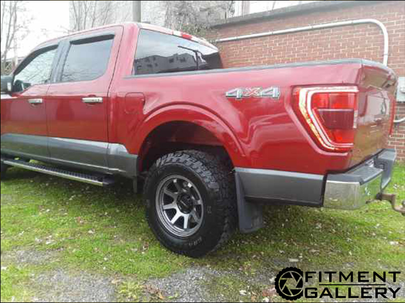 2021 Ford F-150 - 17x9 Vision Offroad Wheels LT275/70R17 General Tires