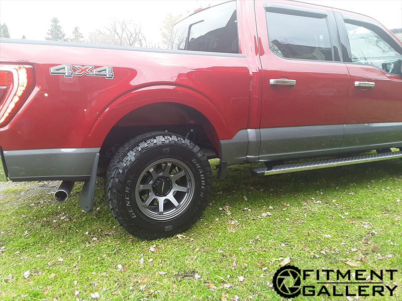 2021 Ford F-150 - 17x9 Vision Offroad Wheels LT275/70R17 General Tires