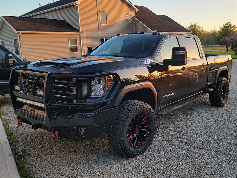2021 GMC Sierra 3500 HD - 20x10 Fuel Offroad Wheels LT35x12.50R20 ...