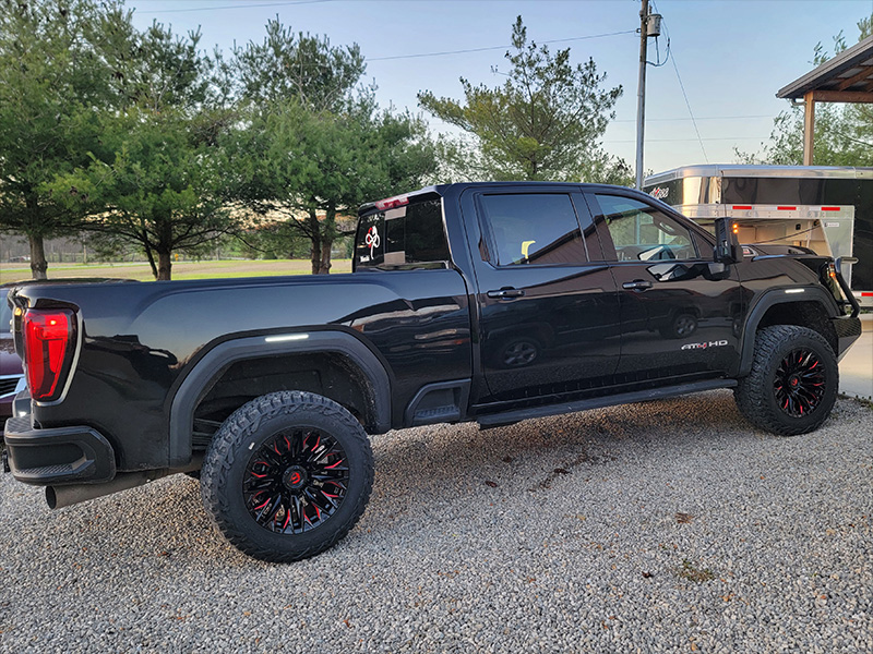 2021 GMC Sierra 3500 HD - 20x10 Fuel Offroad Wheels LT35x12.50R20 ...