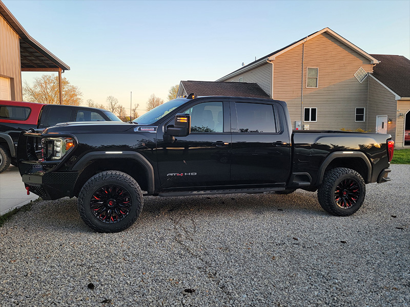 2021 GMC Sierra 3500 HD - 20x10 Fuel Offroad Wheels LT35x12.50R20 ...