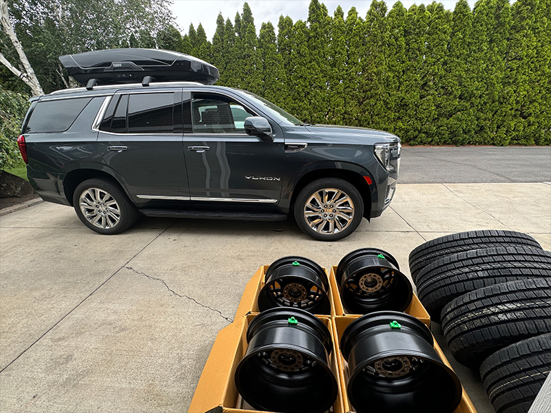 2021 GMC Yukon - 18x9 G-FX Wheels 275/65R18 Falken Tires