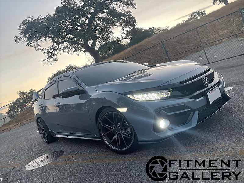 2021 Honda Civic - 18x9.5 Niche Wheels 235/40R18 Ironman Tires