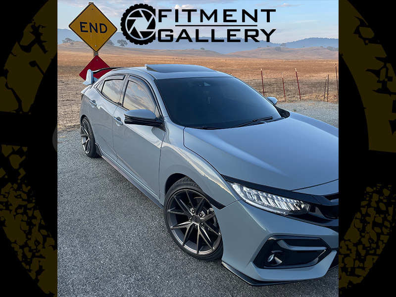 2021 Honda Civic - 18x9.5 Niche Wheels 235/40R18 Ironman Tires