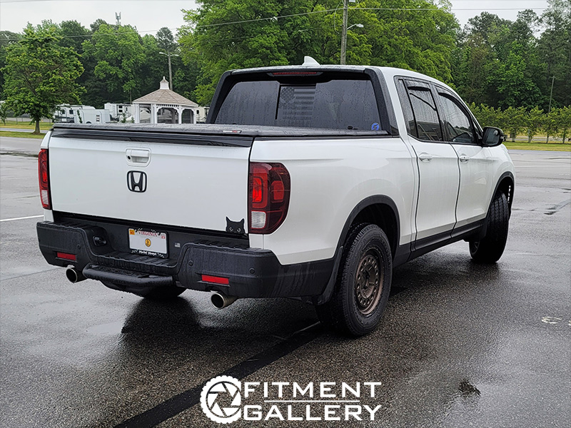 2021 Honda Ridgeline - 17x8 Black Rhino Wheels 265/65R17 Nitto Tires