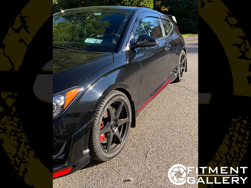 2021 Hyundai Veloster N - 18x8 Konig Wheels 245/40R18 Continental Tires