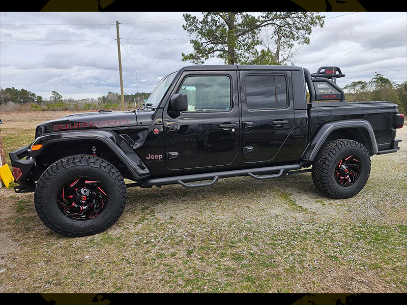 2021 Jeep Gladiator - 17x9 Fuel Offroad Wheels LT315/70R17 BFGoodrich Tires
