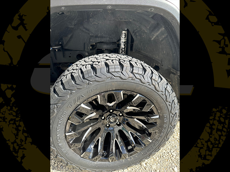 2021 Jeep Wrangler - 20x10 Fuel Offroad Wheels 33x12.50R20 BFGoodrich Tires