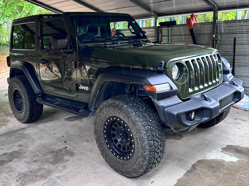 2021 Jeep Wrangler - 17x9 Black Rhino Wheels LT305/70R17 Toyo Tires