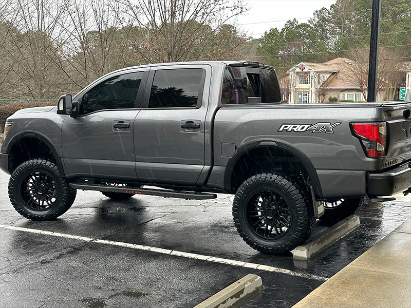 2021 Nissan Titan - 20x10 Gear Off Road Wheels 35x12.50R20 Nitto Tires