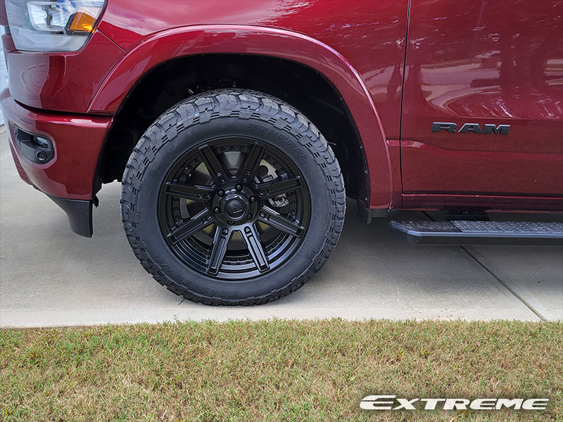 2020 Ram 1500 - 20x9 Fuel Offroad Wheels 305/50R20 General Tires